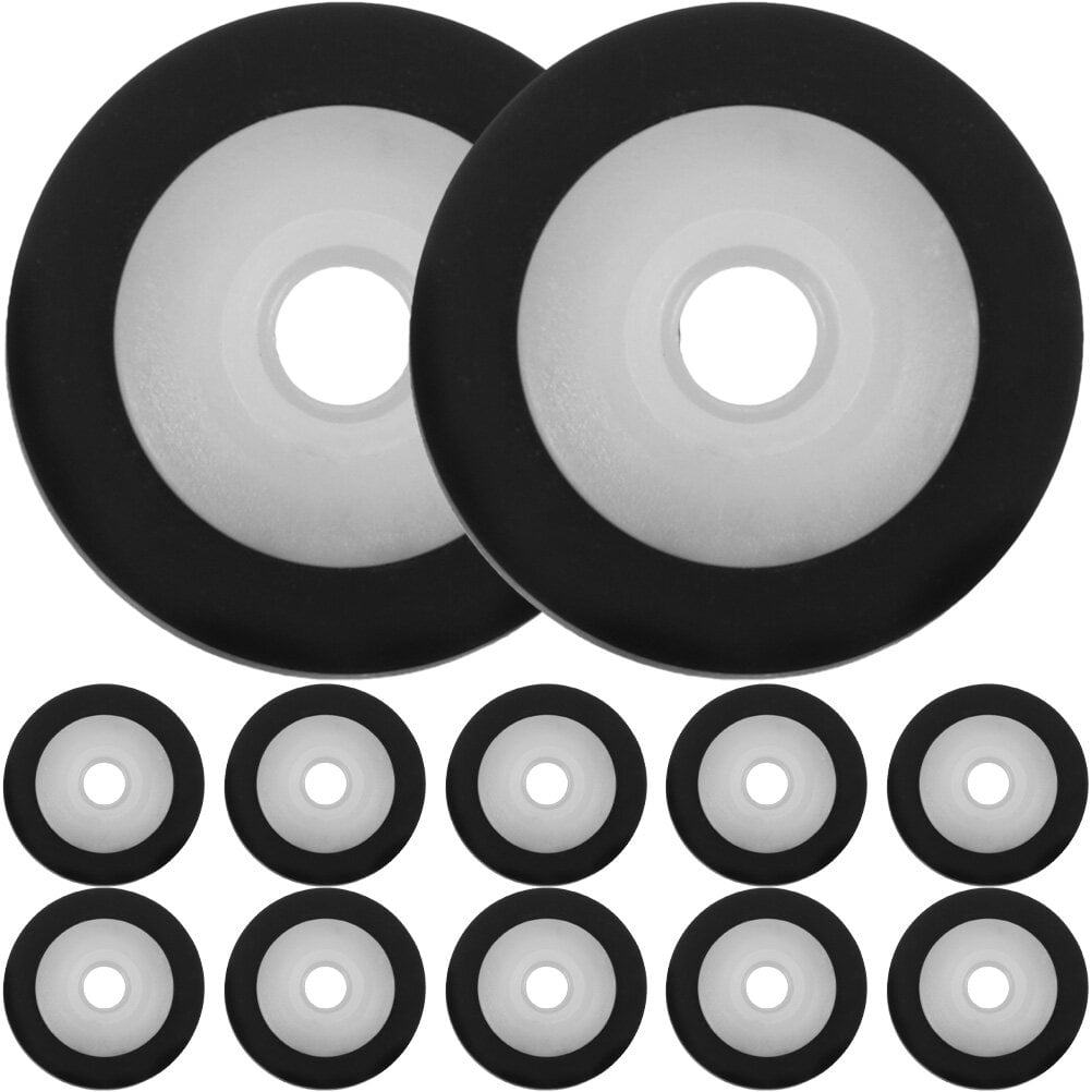 12pcs Replacement Cassette Tape Pinch Roller Professional Audio Radio ...