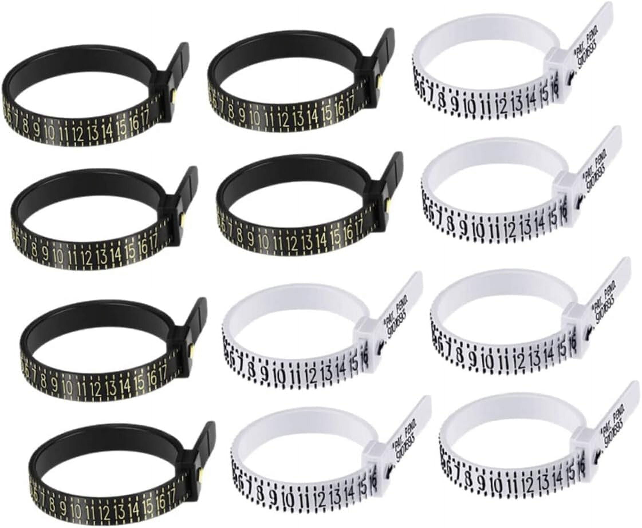 12pcs Ring Circumference Measurement American Ring Measurer US Ring ...
