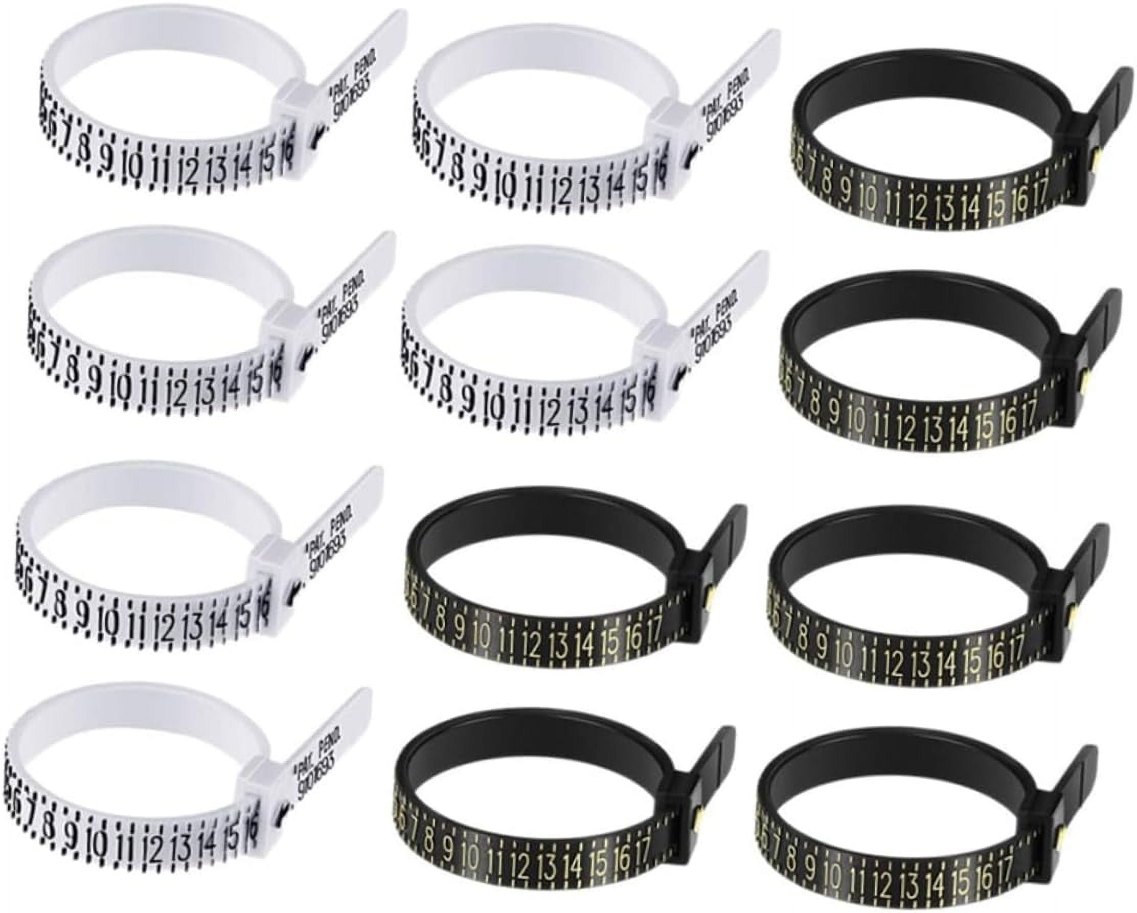 12pcs Ring Circumference Measurement Tools Measuring Tool for Ring ...