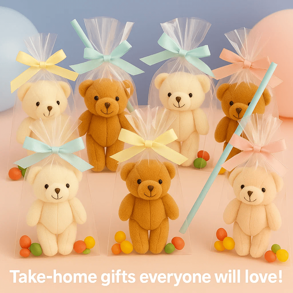 12pcs Romantic Mini Teddy Bear Pendant, The First Choice For Wedding ...