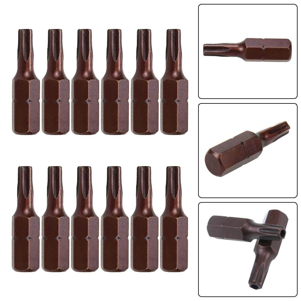 12pcs Screwdriver Bits Hexagonal Plum Blossom Hollow Screwdriver Head ...