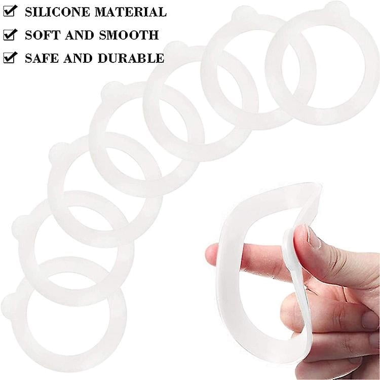 12pcs Silicone Replacement Gasket, Airtight Rubber Seals Rings For ...
