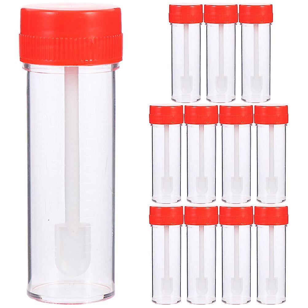 12pcs Single Use Sampling Tubes Stool Test Tubes Disposable Stool ...