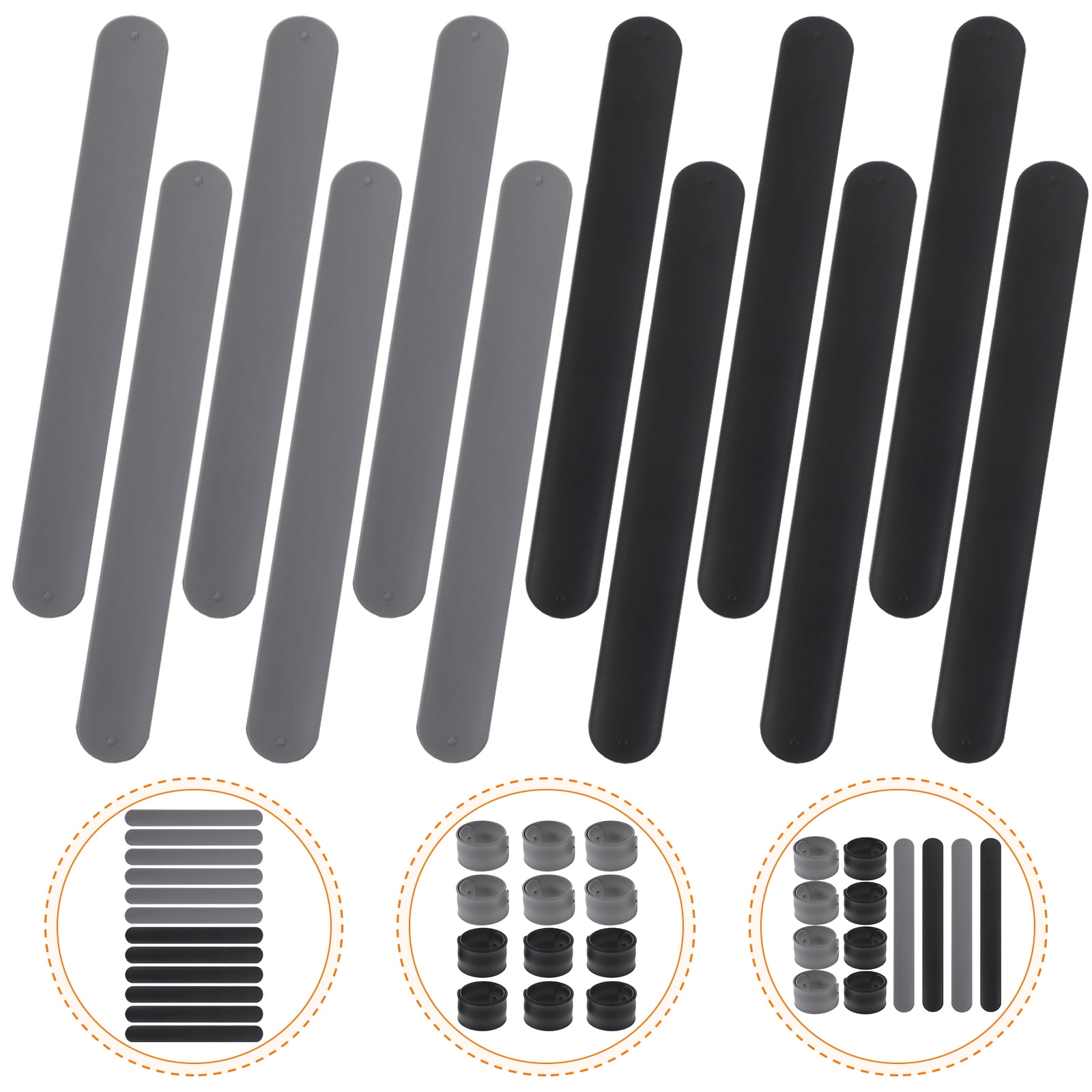 12pcs Slap Band for Poster Roll Wrapping Paper Roll Storage Organizer ...