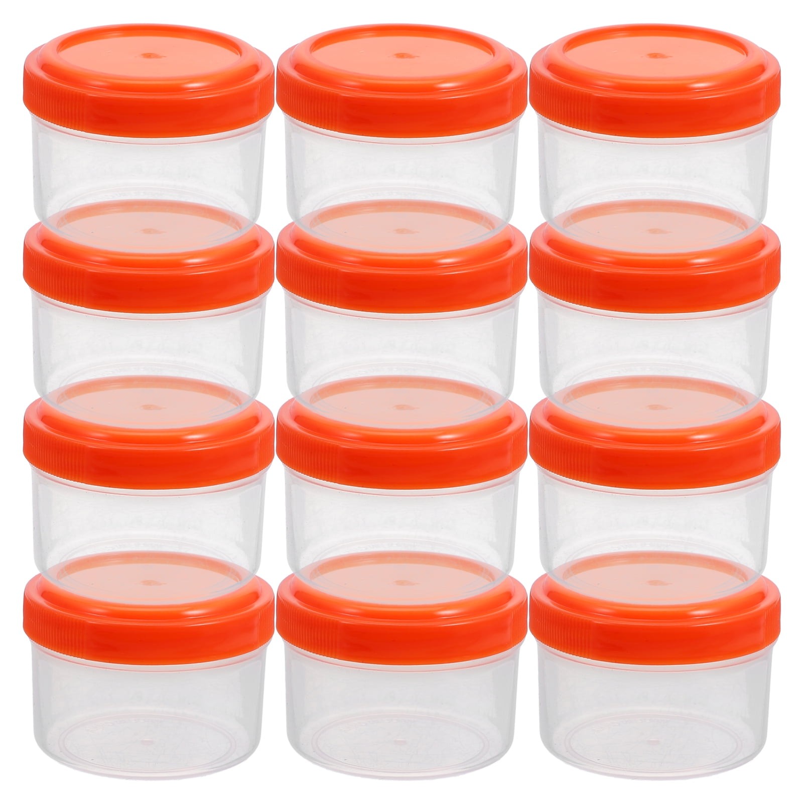 12pcs Small Dressing Containers Transparent Small Condiment Cups ...