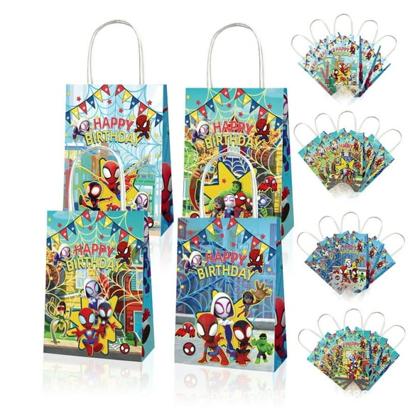 Spiderman Party Favor Bags