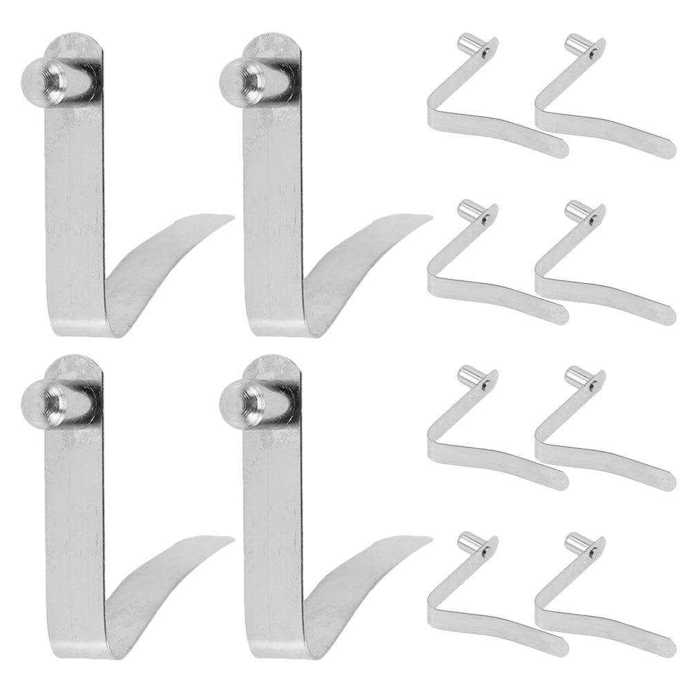 12pcs V Shape Locking Tube Clips Buckle for Tent Umbrella Kayak Paddle ...