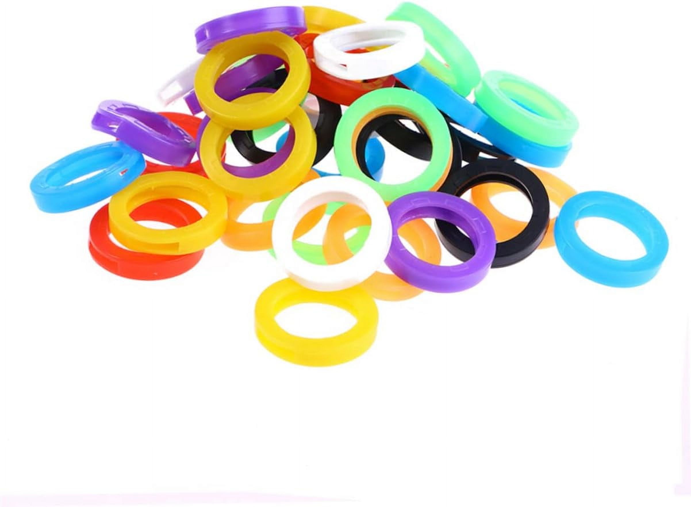 12pcs Sticker Labels Key Covers for Car Keys Colored Keyboard Colored ...