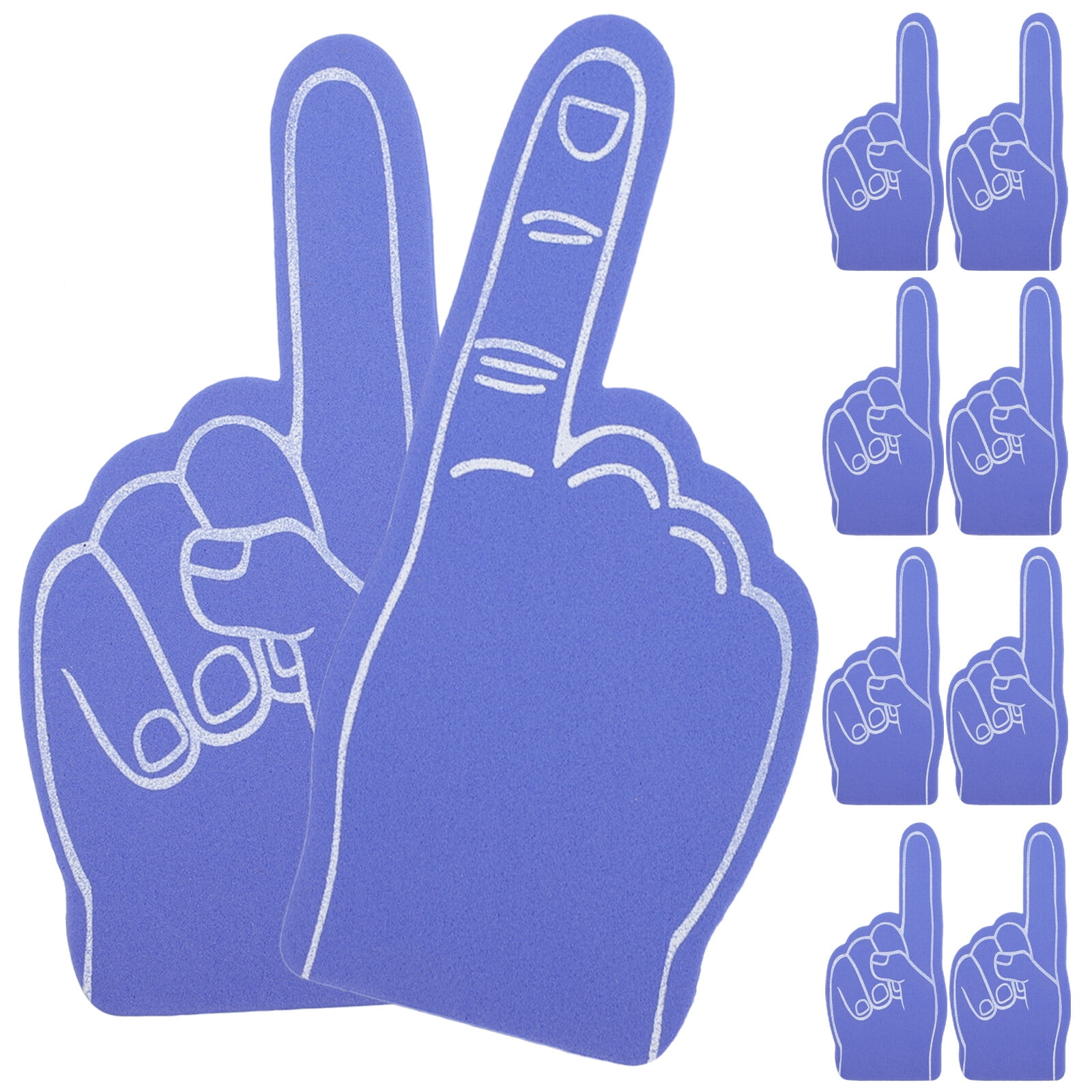 12pcs Stimulation Prop Foams Fingers Cheer Leading Props Sports ...