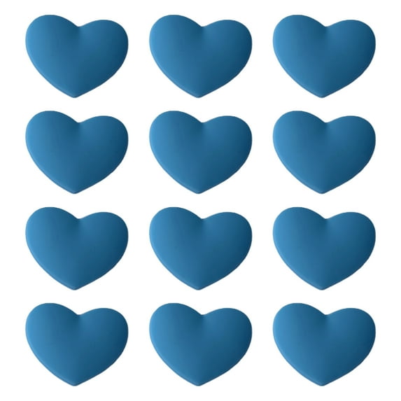 12pcs Tennis Racquet Dampeners Heart Shape String Dampener Silicone ...