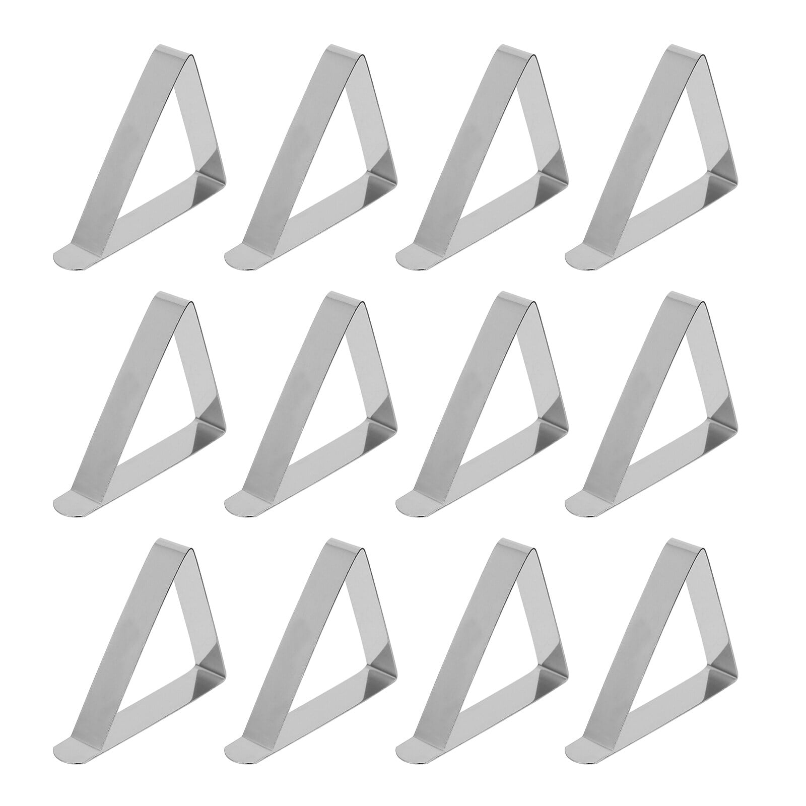 12pcs Thickened Stainless Steel Tablecloth Clips Antiskid Table Cover ...