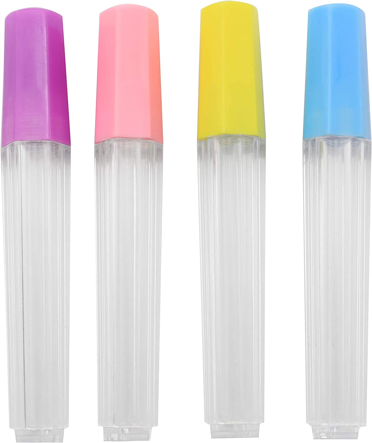 12pcs Transparent Plastic Embroidery Felting Sewing Needles Container ...