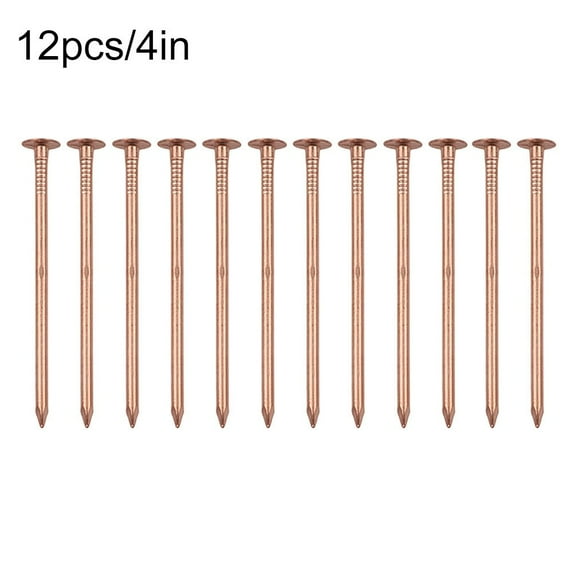 12pcs Tree Killer Nails 4-inch Copper Nails For Killing Trees Stump ...