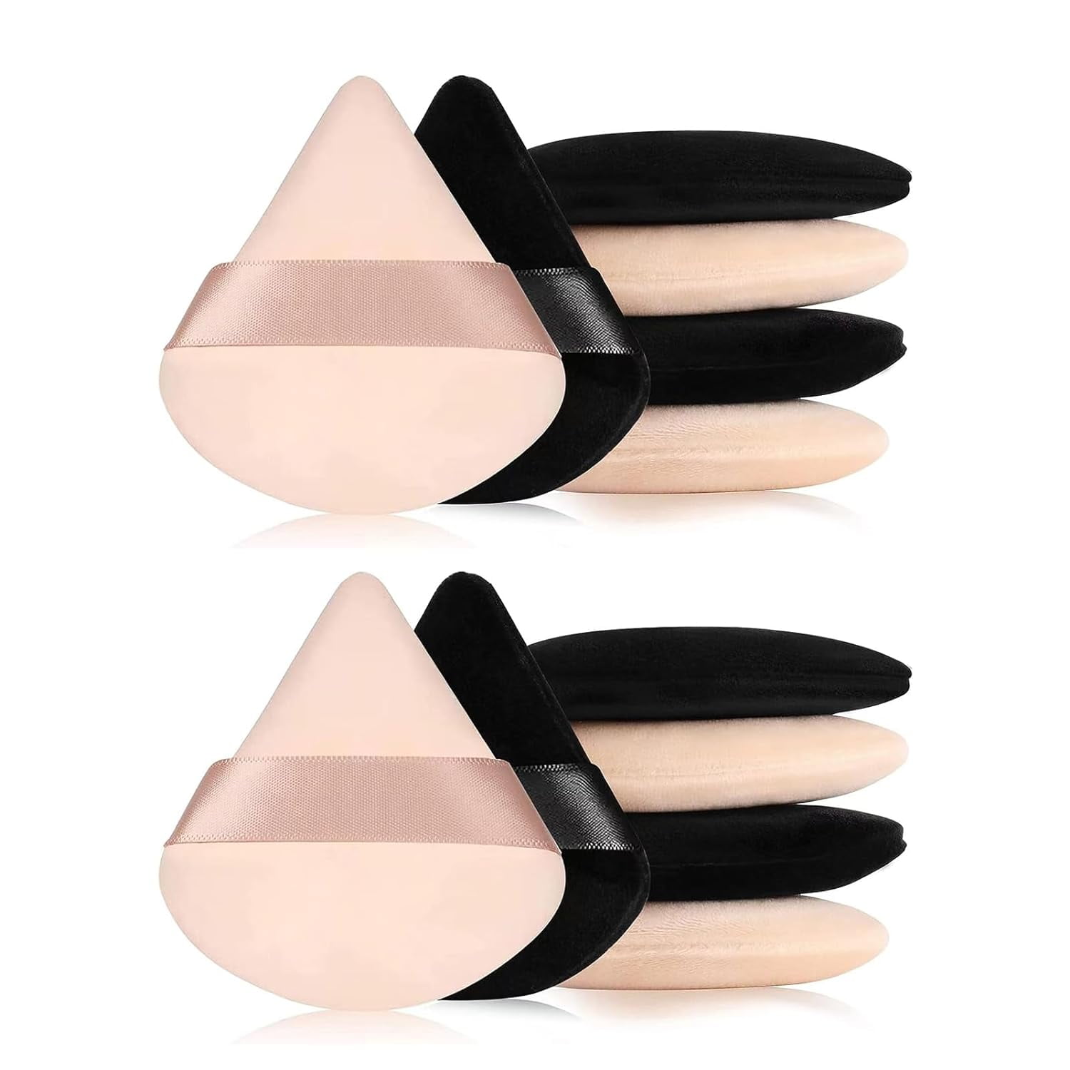 12pcs Triangle Powder Puffs, Soft Beauty Powder Puffs Face Triangle ...