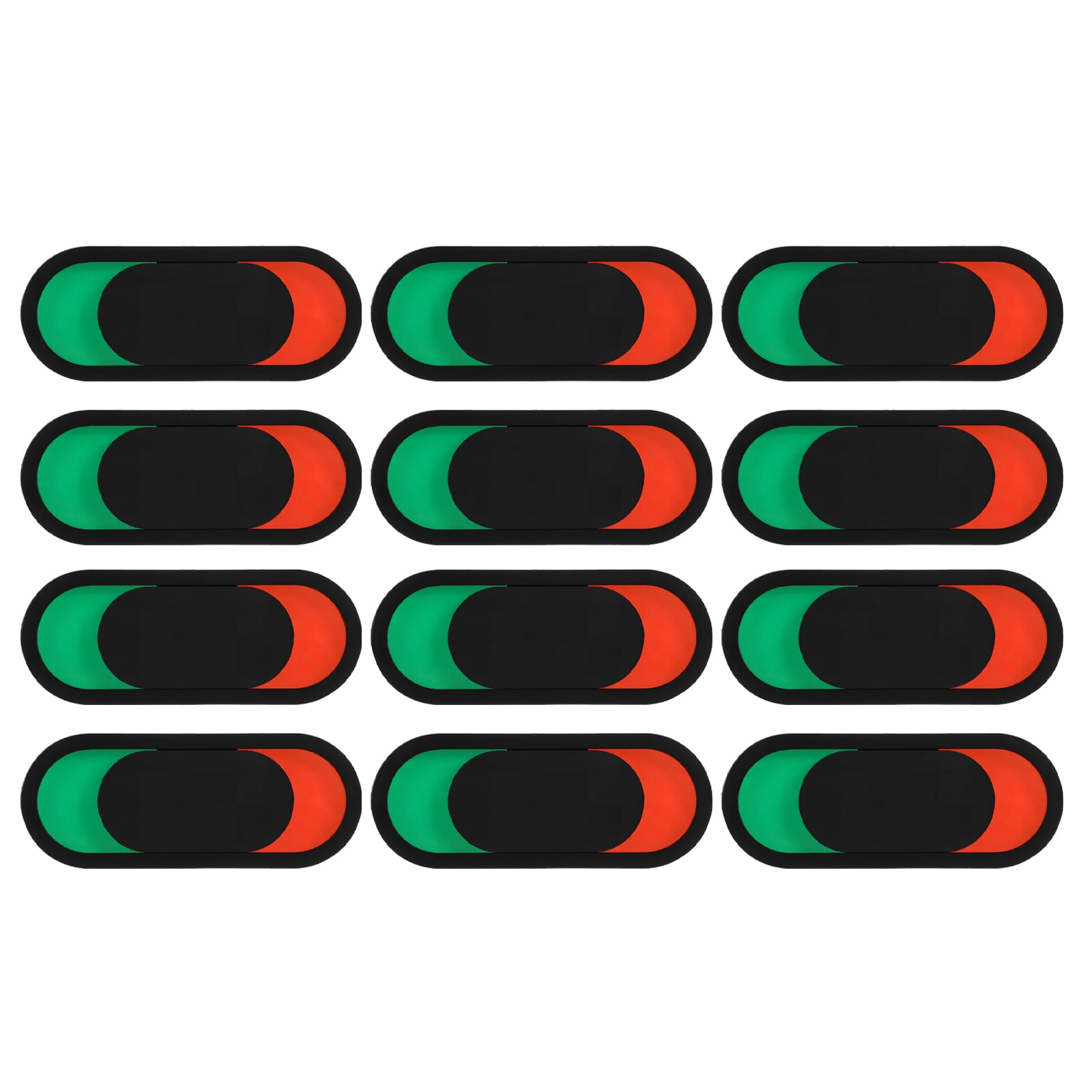 LOLIPPYY 12pcs Privacy Slide Door Signs with Green Red Vacant Occupied ...