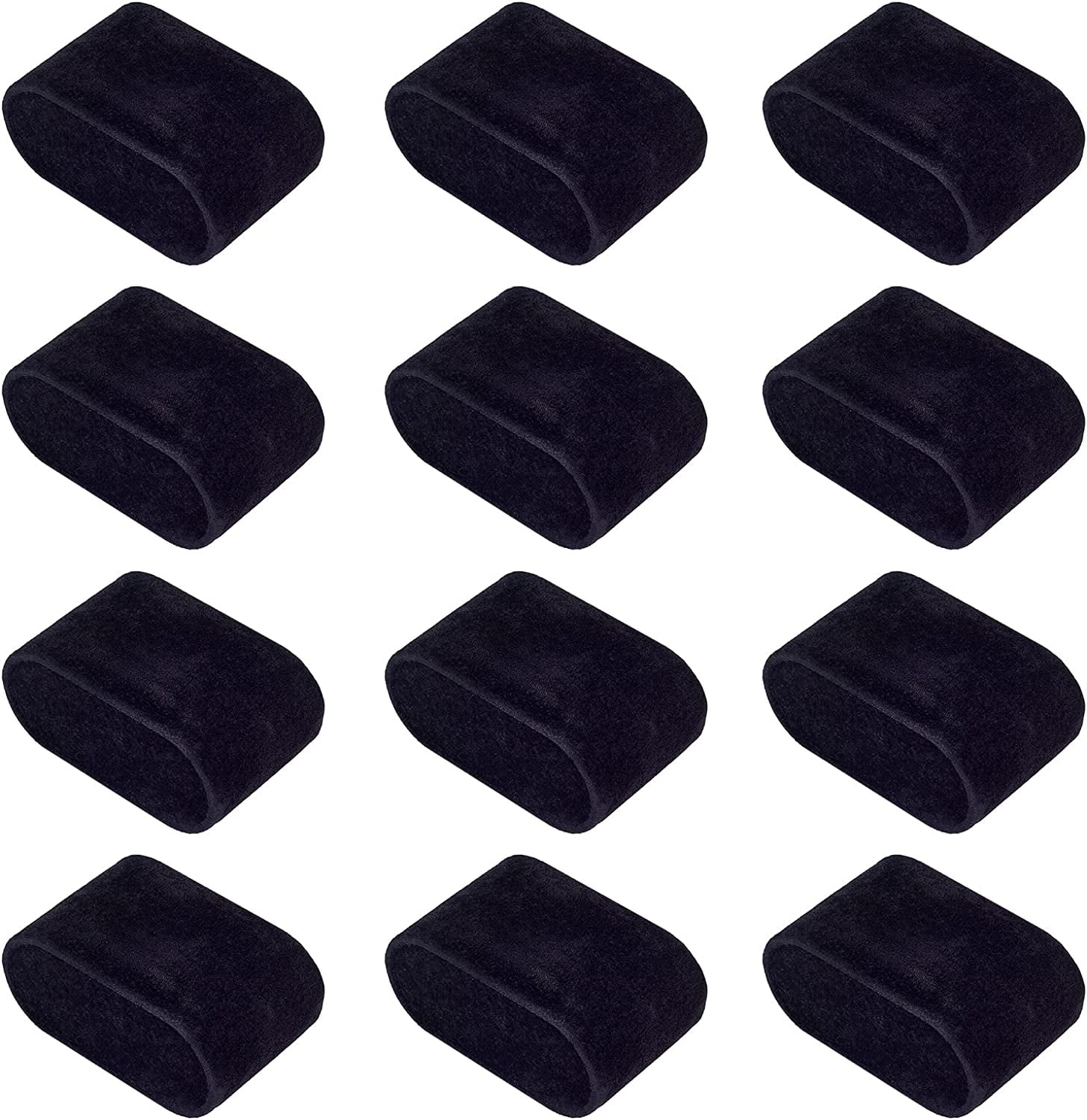 12pcs Watch Pillow Velvet Bracelet Pillows Watch Display Pillow Black ...