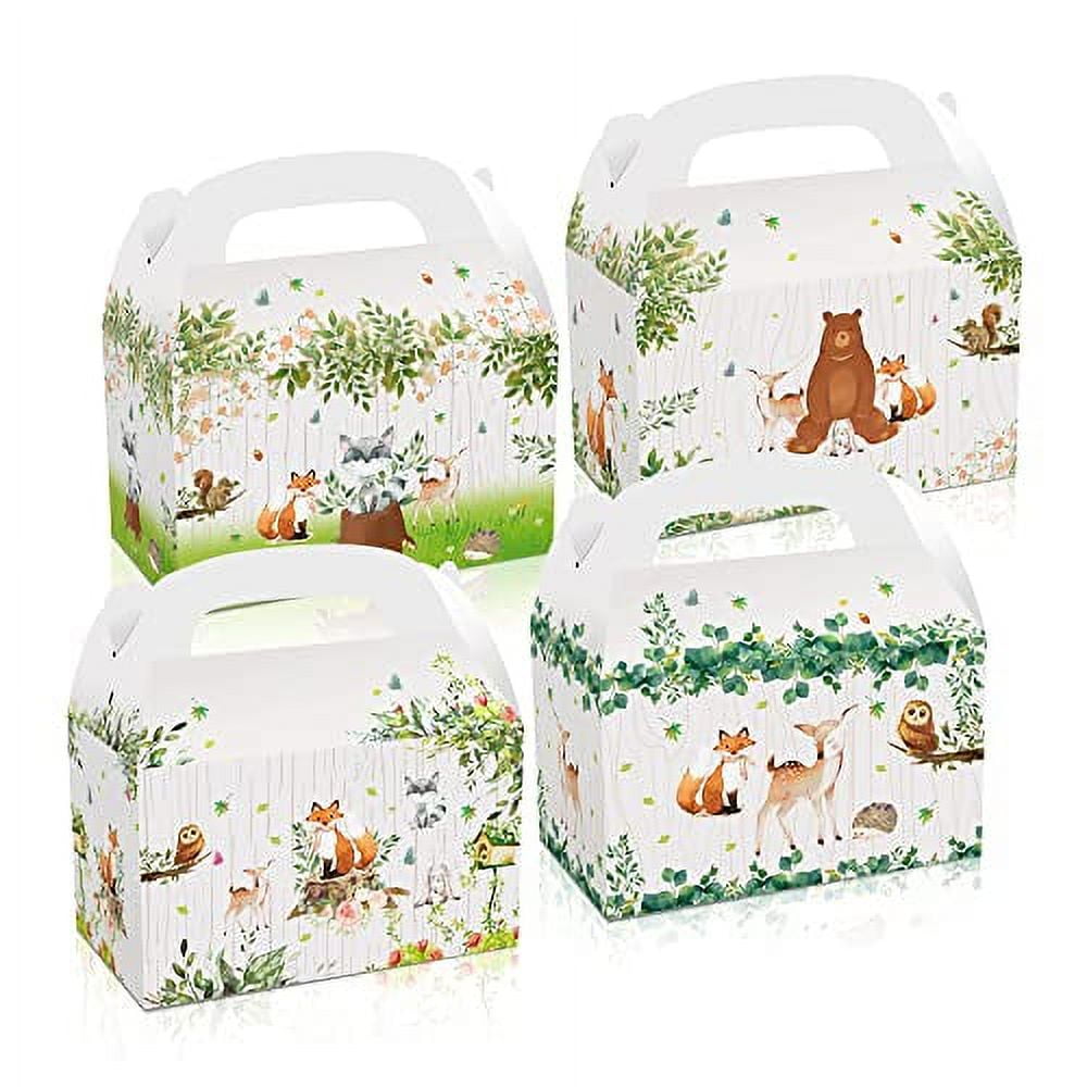 12pcs Wild Animals Kid Childrens Plain Activity Food Box Loot Meal ...