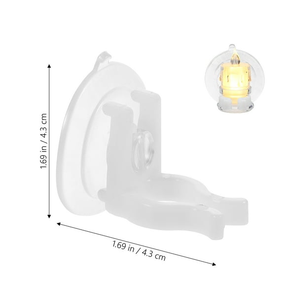 Suction Cup Window Candle Holders