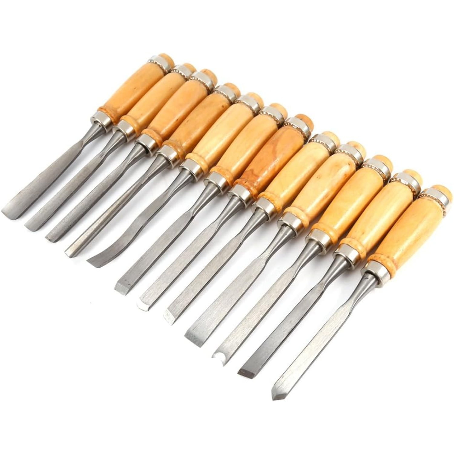 12pcs Wood Carving Chisel Set,for Woodworking, Woodworking Tools ...