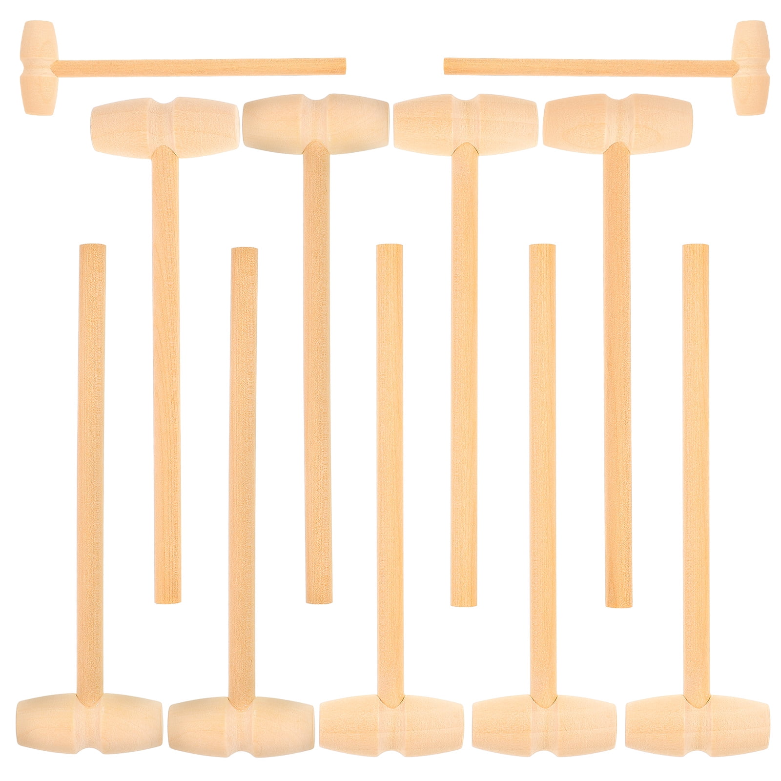 12pcs Wooden Mallet Pounding Wooden Mallet for Breaking Heart Chocolate ...