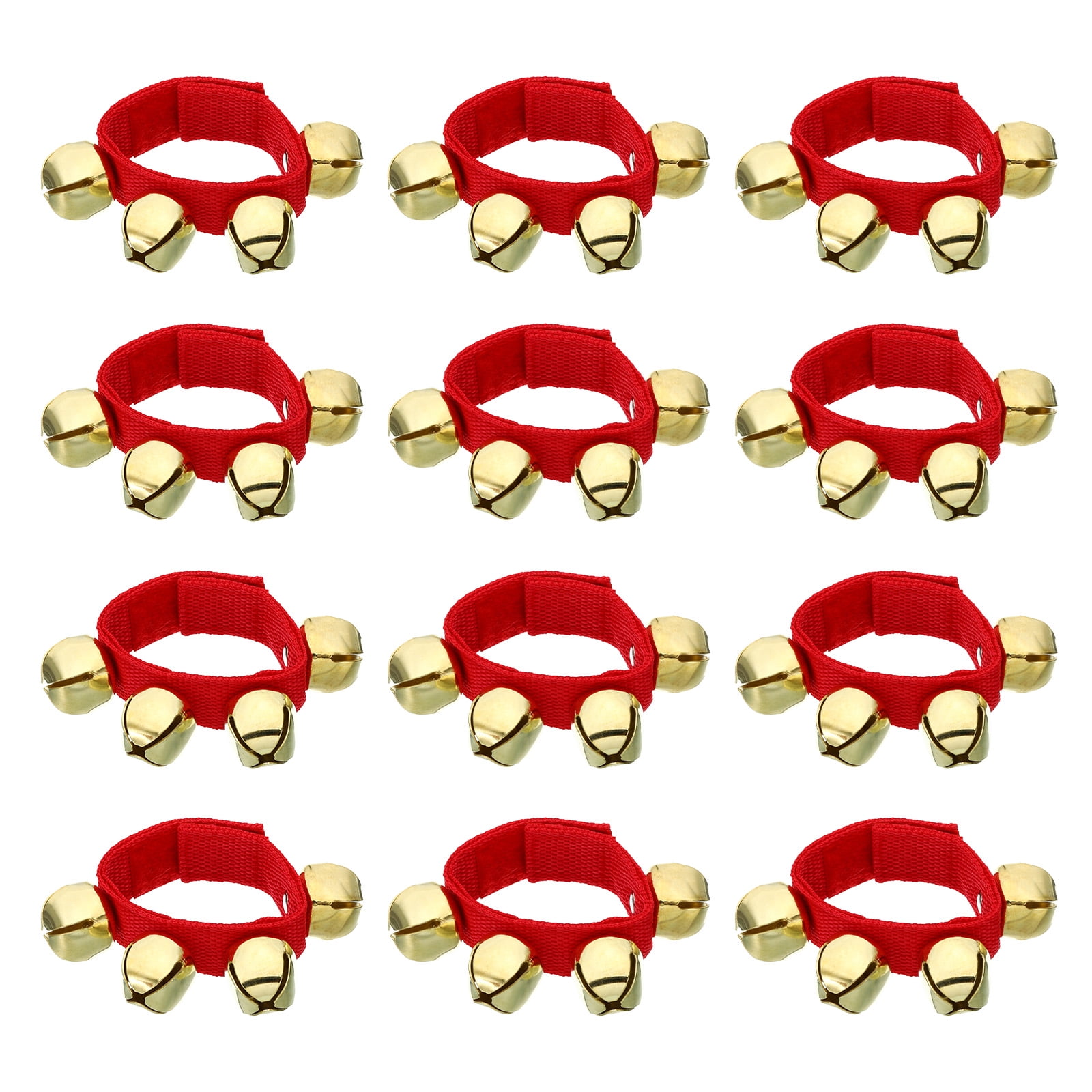 12pcs Wrist Bells, Jingle Bells Ankle Bells Percussion Instruments ...