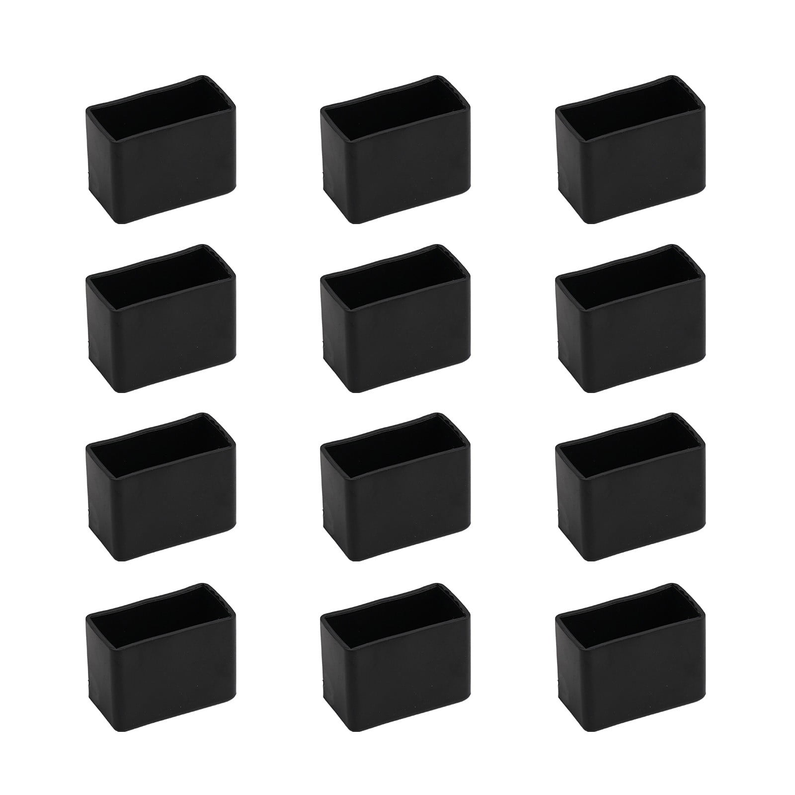 12pcs/set Chair Leg Cap Rubber Feet Protector Pads Furniture Table ...