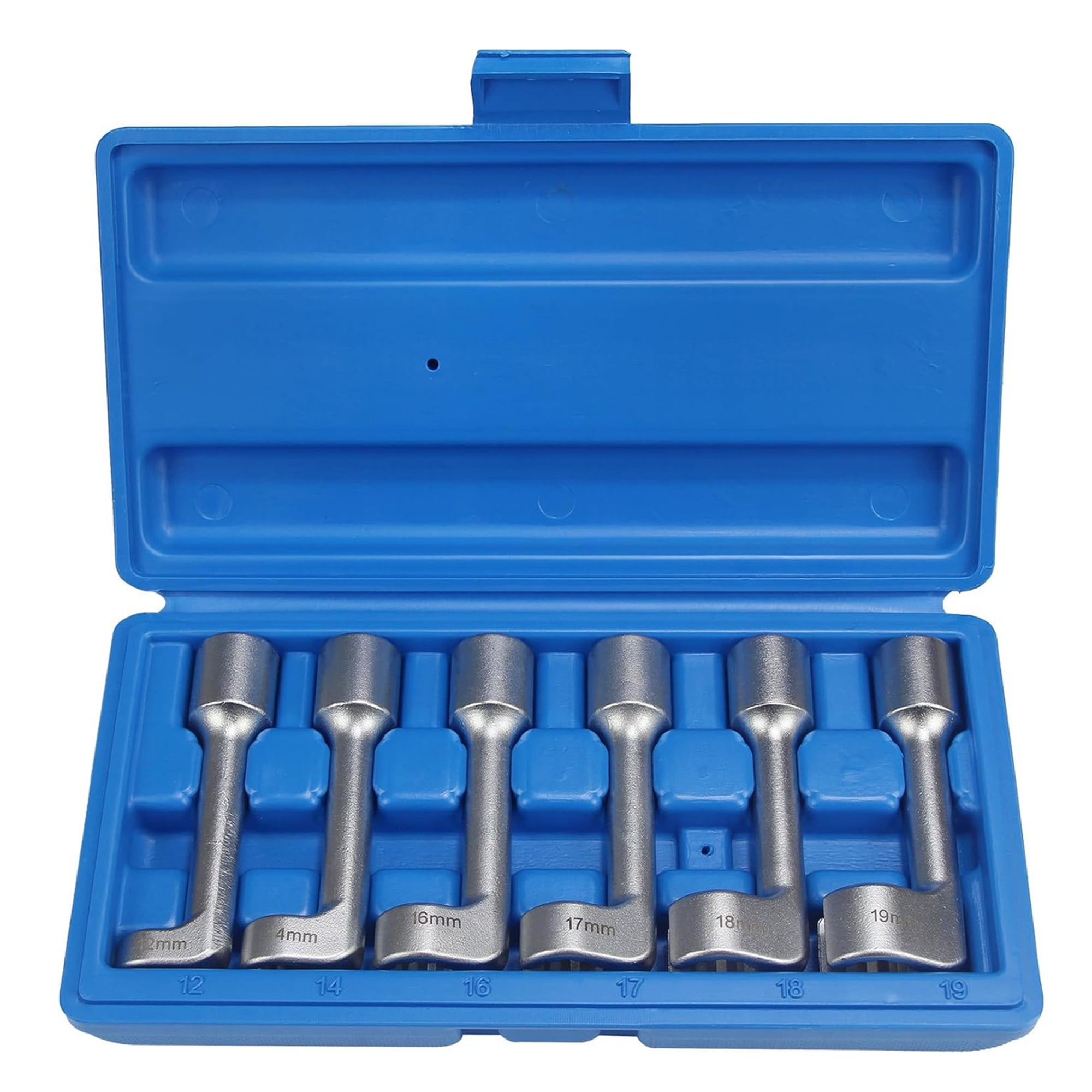 12pt 1/2" Drive L-Type Diesel Injector Fuel Line Sockets Wrench Set 12 ...