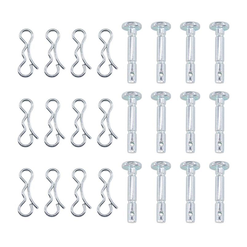 12set Shear Pin & Cotter Pin for CUB CADET 738-04124A 524 526 528 530 ...