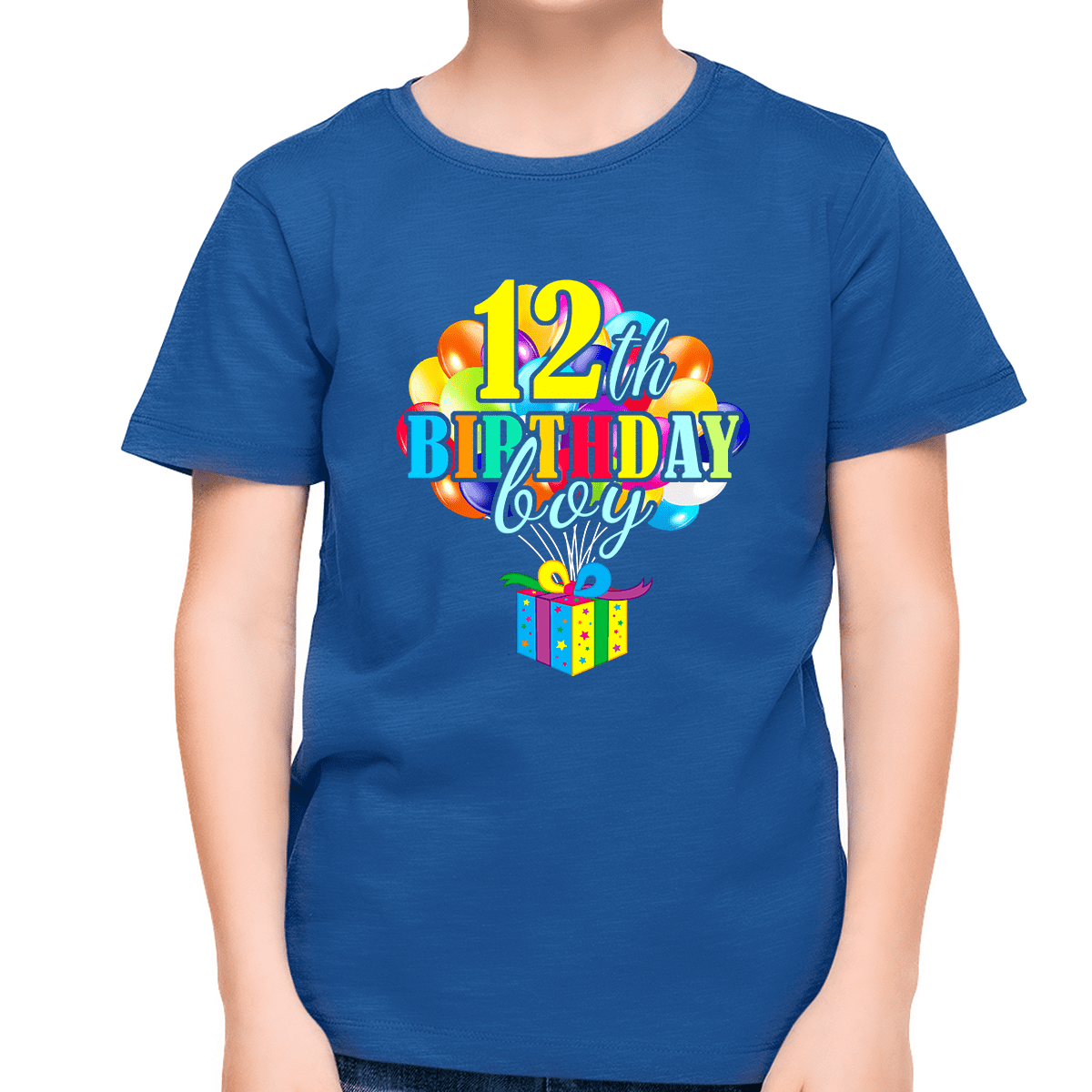 12th Birthday Boy Shirt 12 Year Old Boys Birthday Shirt Boy 12th ...