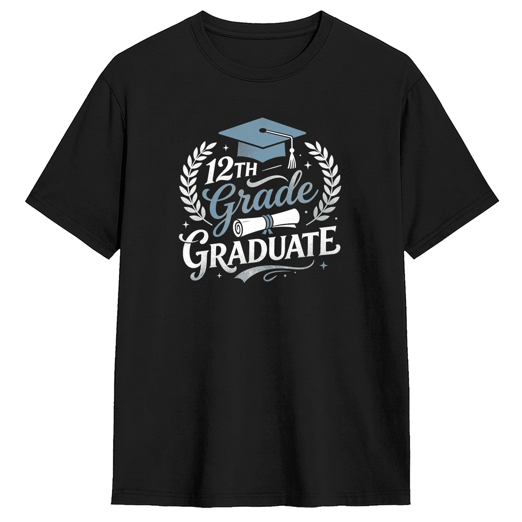 12th Grade Graduate Cool Graphic Tee for Men and Women, Fun Teacher ...