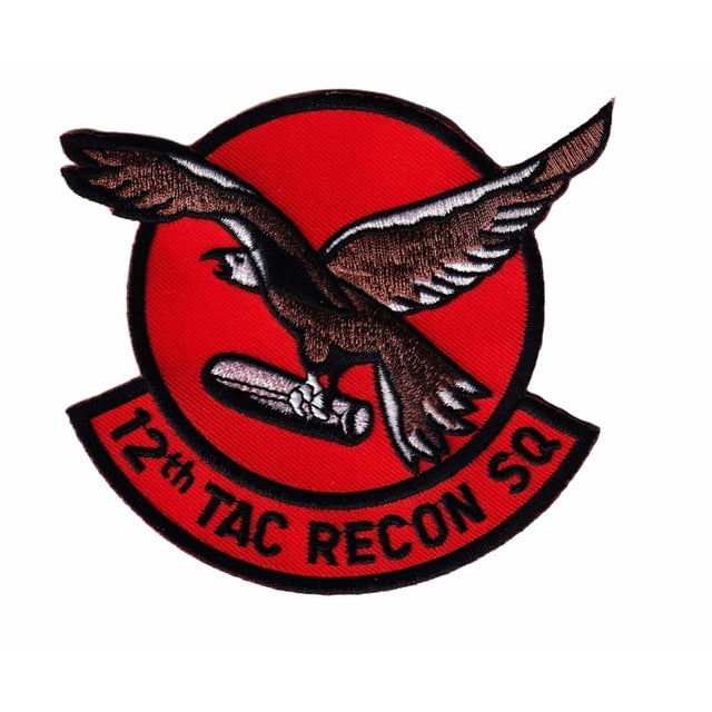 12th Tactical Reconnaissance Squadron Patch - Sew on, 4 - Walmart.com