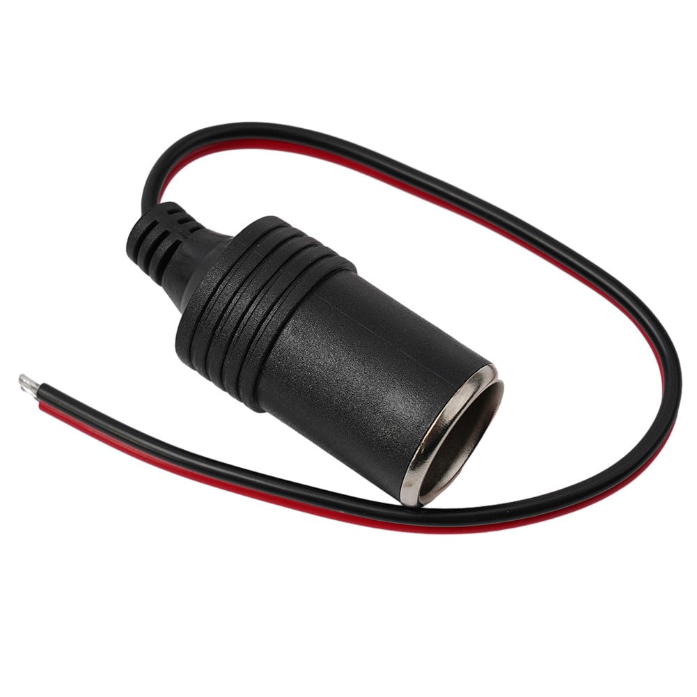 12v 13A 120W Female Car Charger cable Female Socket Plug Connector ...