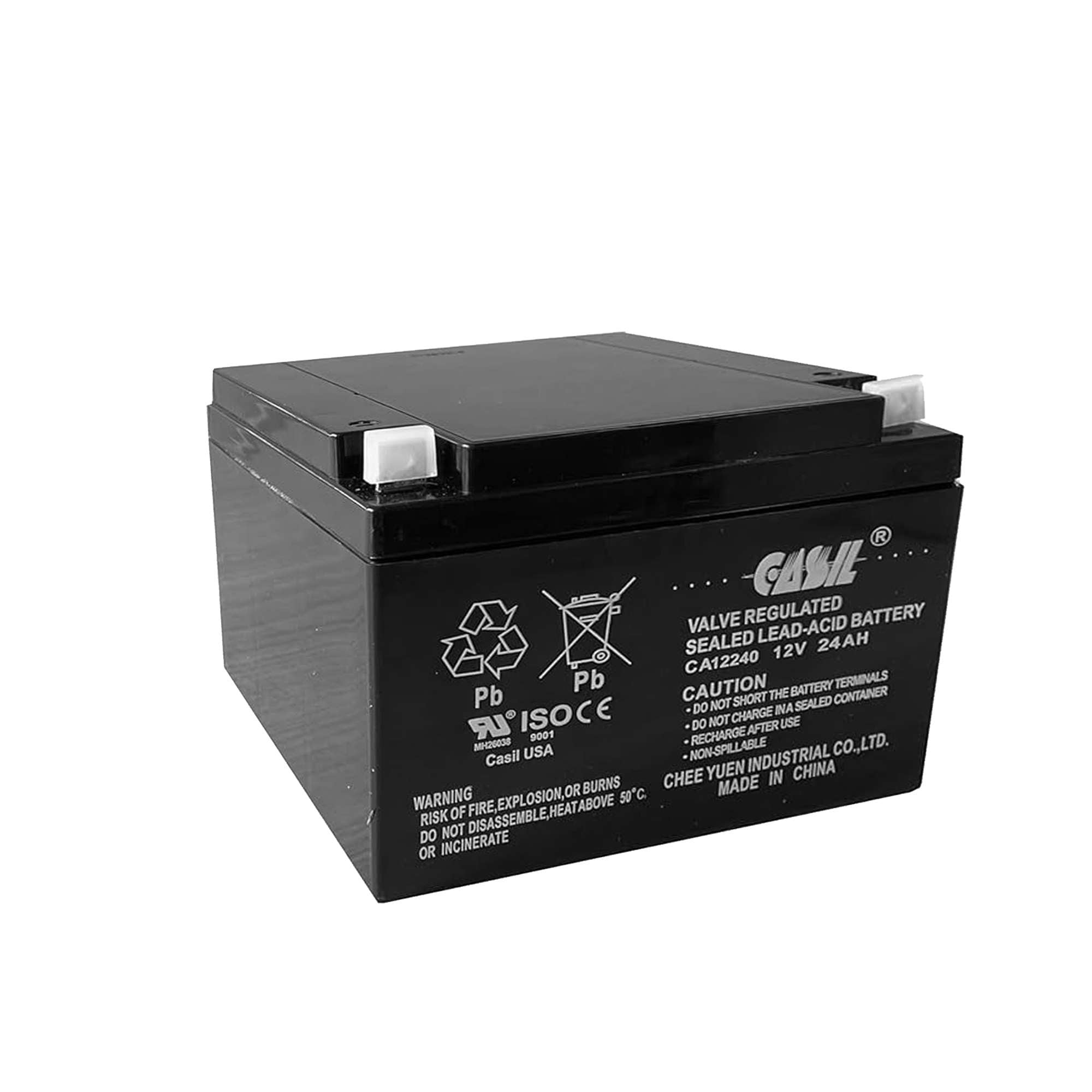 12v 24ah Battery Replaces 26ah Sealed Lead Acid SLA Deep Cycle AGM ...