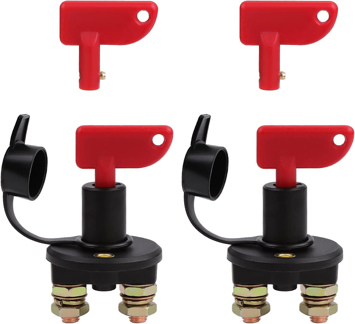 12v/24v Car Battery Isolator Switch, Power Kill Disconnect Cut Off ...