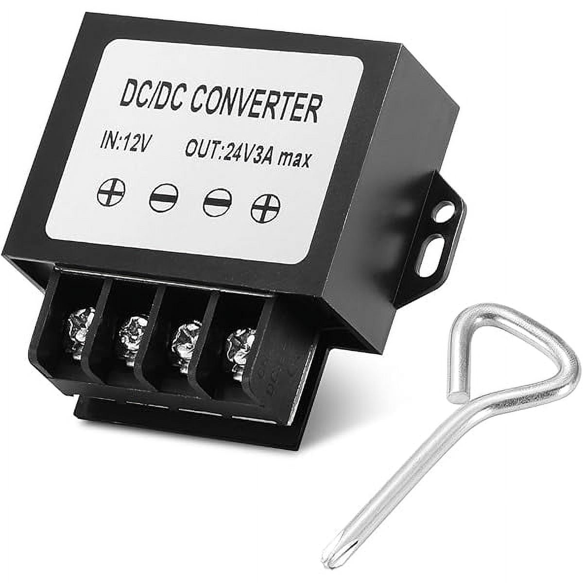 12v to 24v DC Step Up Converter,10-20V Voltage Booster to 24V 3A 72W ...