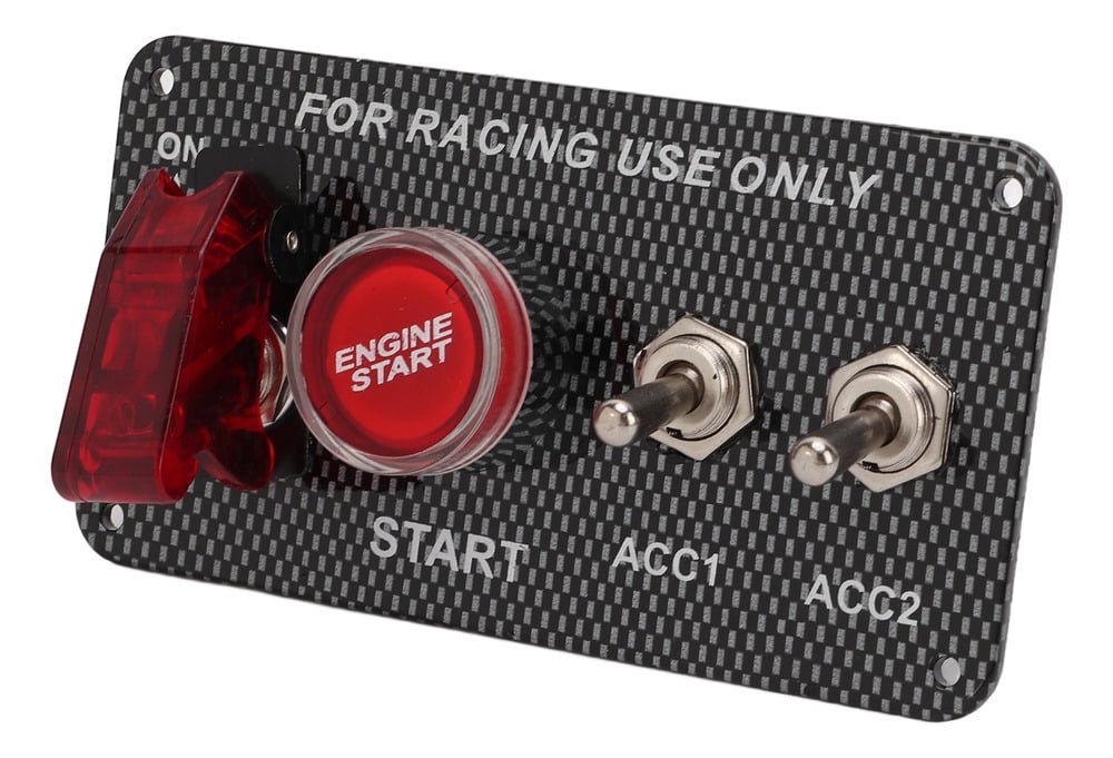 12v 40a Ignition Switch Panel Kit With Push Button - Walmart.com