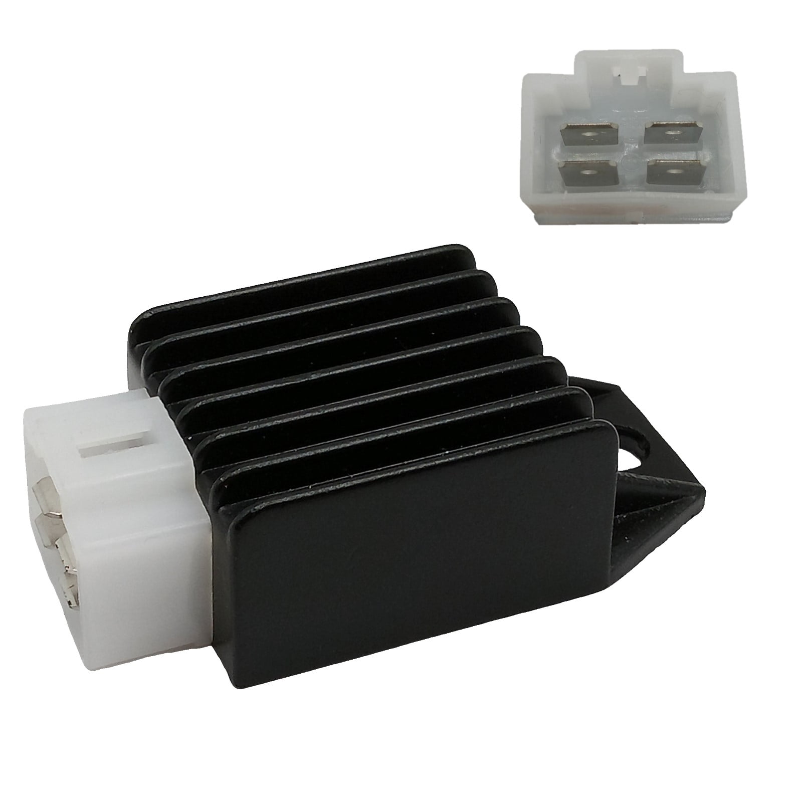 12v 4pin Voltage Regulator Rectifier GY6 QMB139 50cc 150cc Scooter ...