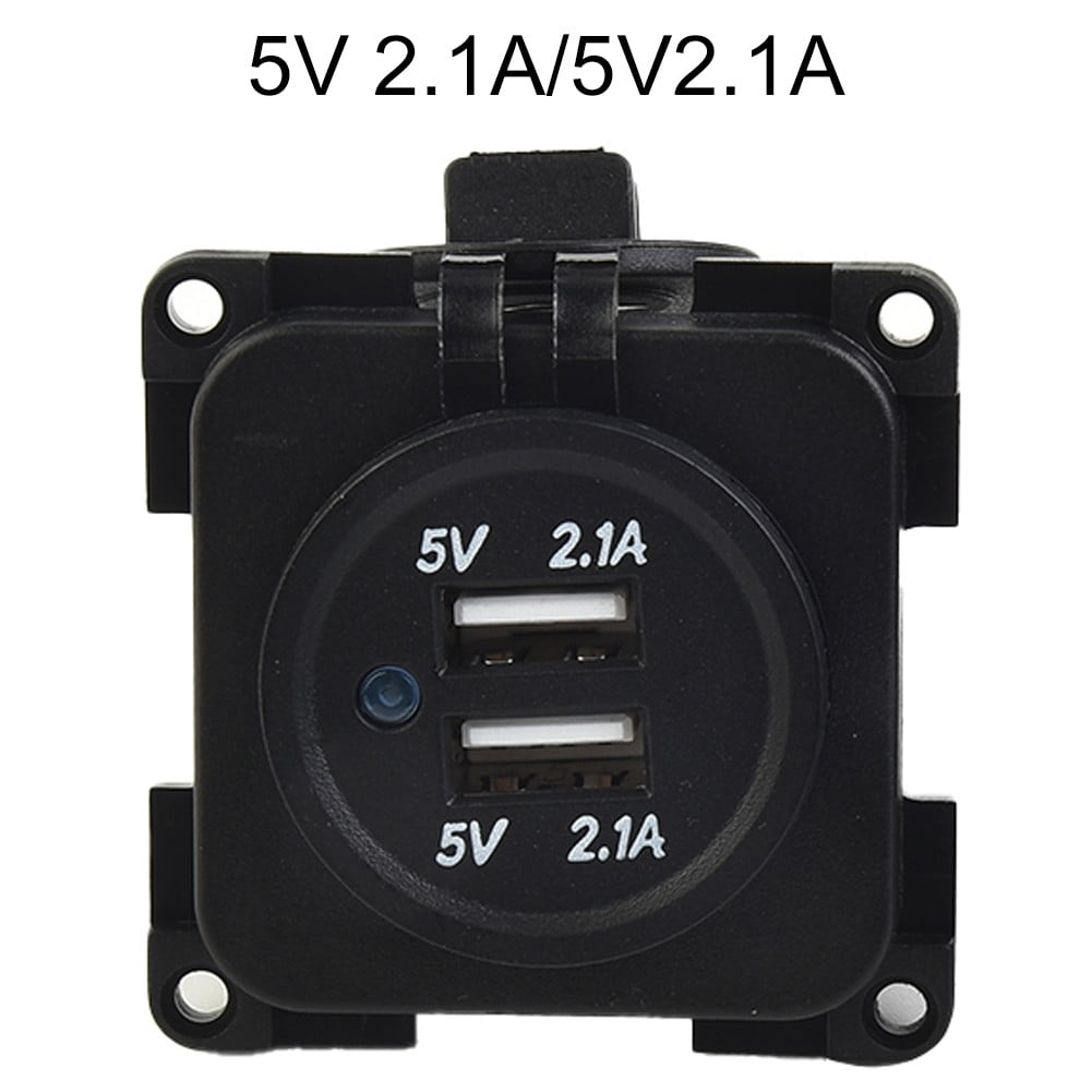 12v CBE C-Line Dual Double USB Socket Module Charger Campervan Caravan ...