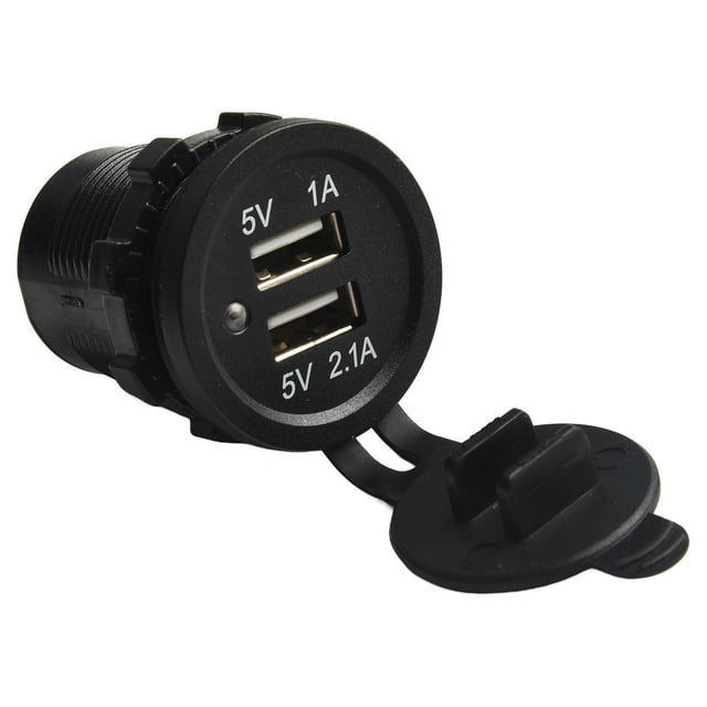 12V Cbe C-Line Dual Double USB Socket Module Charger Campervan Caravan ...