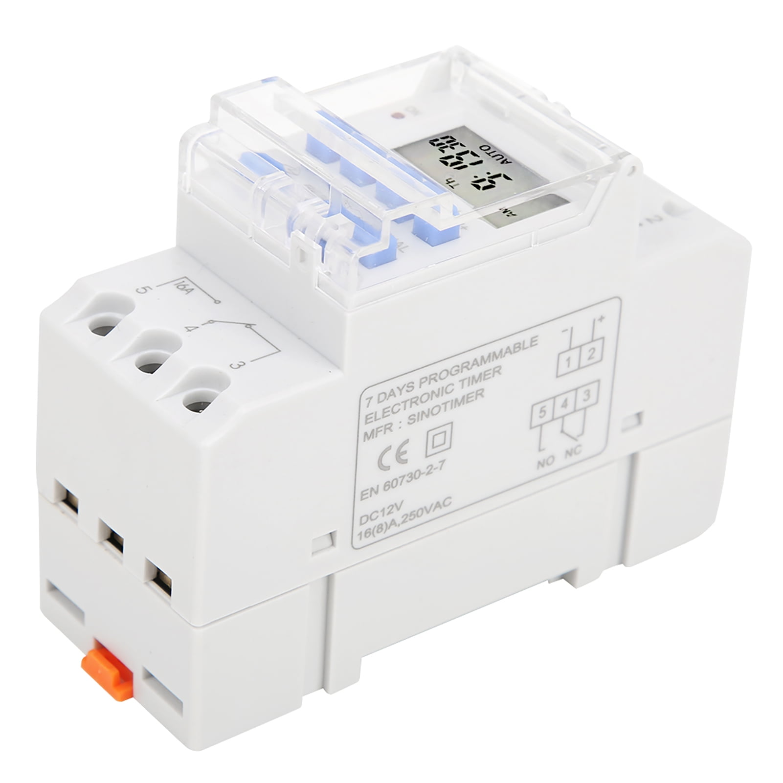 12v Dc Weekly Timer Switch 16a Lcd Display Power Programmable Timer