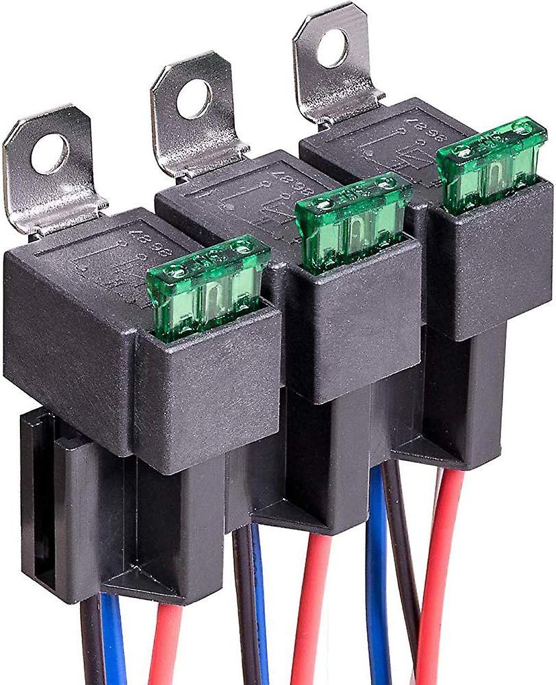 HELLA 007791011 12V 40 Amp SPST Relay with resistor - Walmart.com
