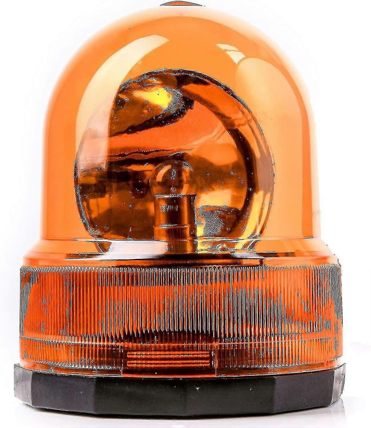 12v Orange Revolving Beacon Light - Magnetic Emergency/warning Light ...