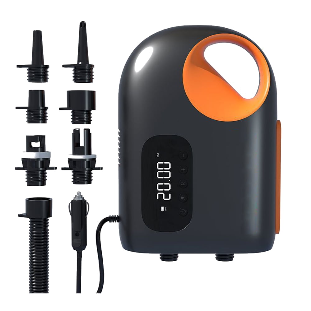 12v Portable Paddle Board Pump 20PSI High Pressure Electric Air ...