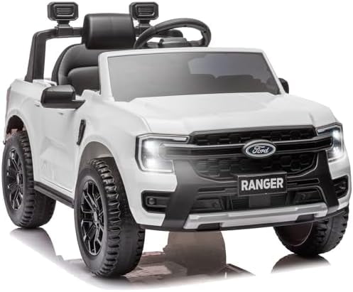 12v Ride On Truck Car for Kids to Drive with Remote Control,Ford Ranger ...