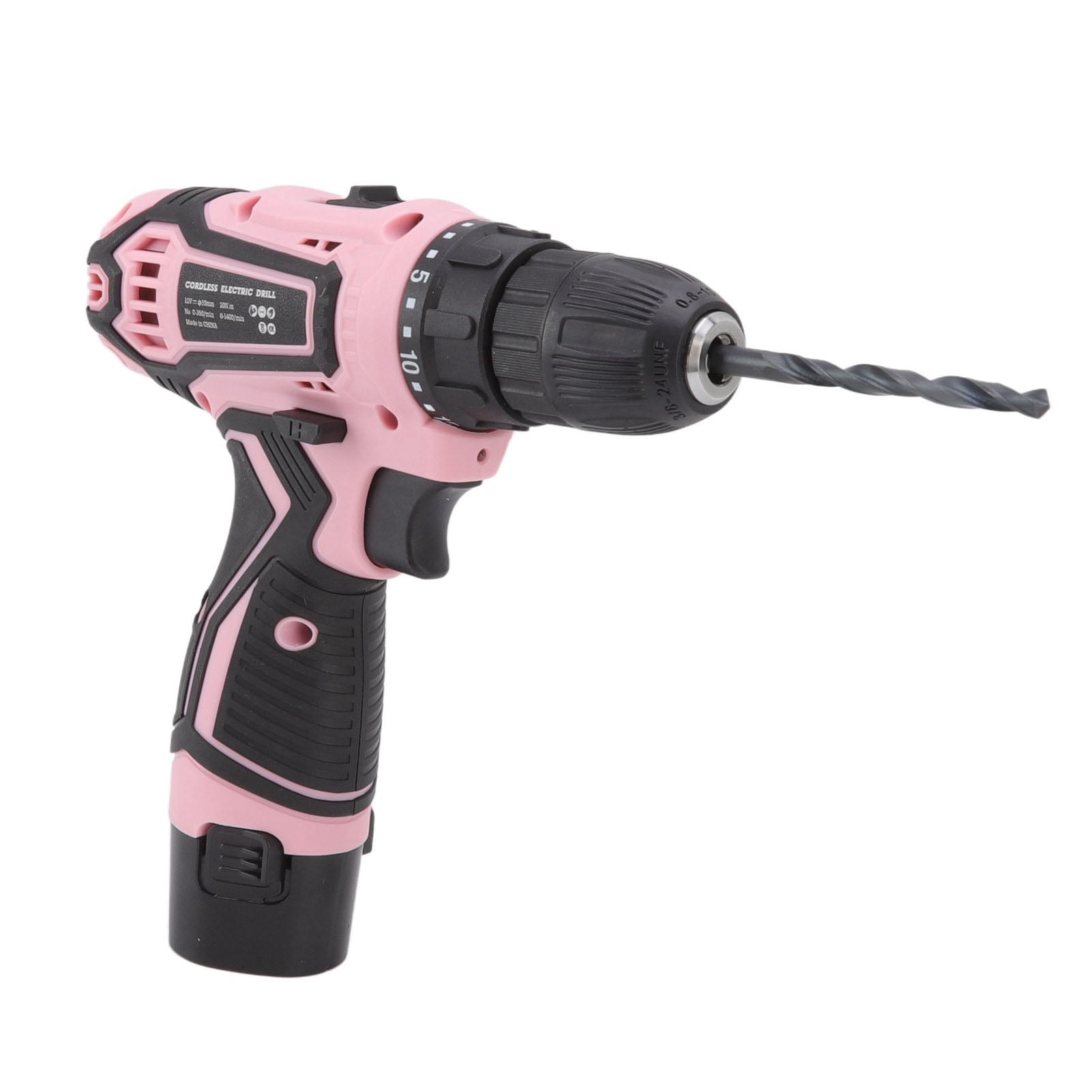 12v electric screwdriver rechargeable cordless compact drill household ...
