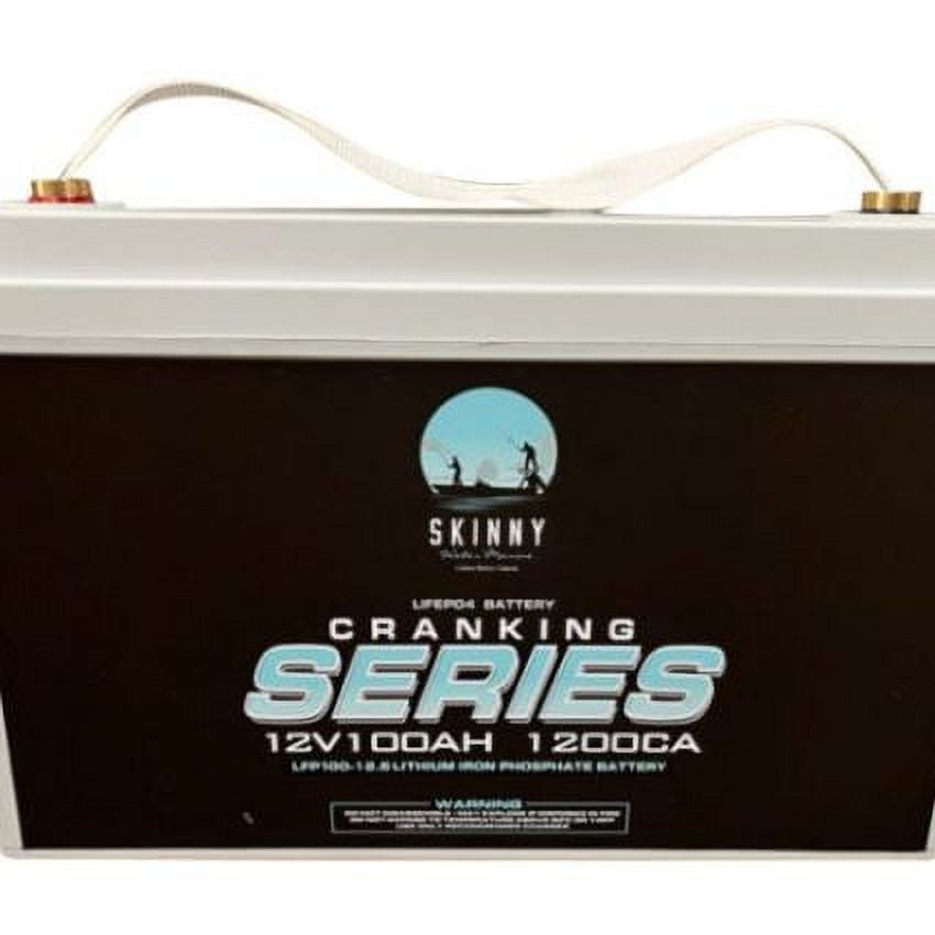 12v100ah 1200CA Lithium Cranking Battery Marine - Walmart.com