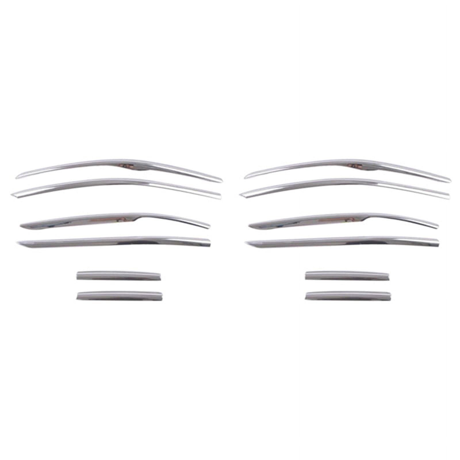 12x Car Bumper Front and Rear Corner Protection Trim Strip Front and ...