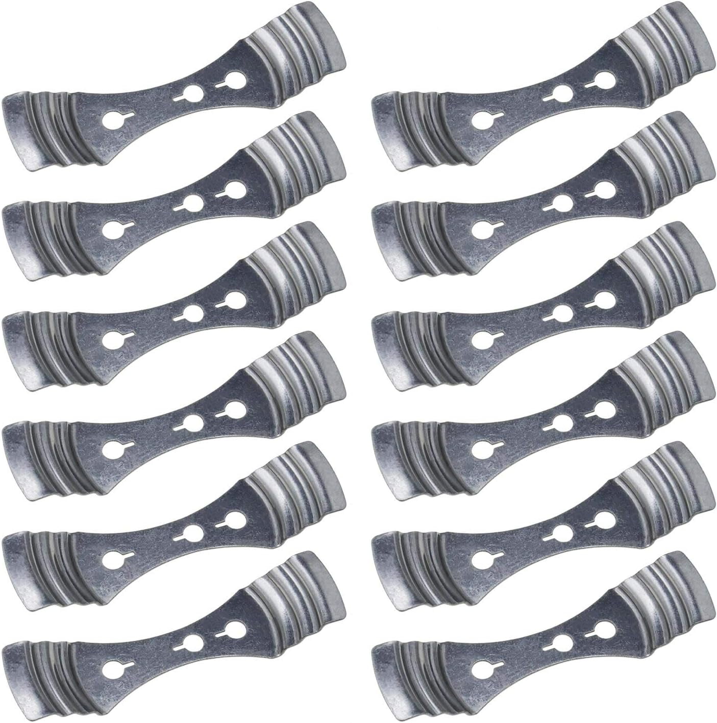 12x Metal Candle Wick Centering Devices 3 Holes Candle Core Bracket ...