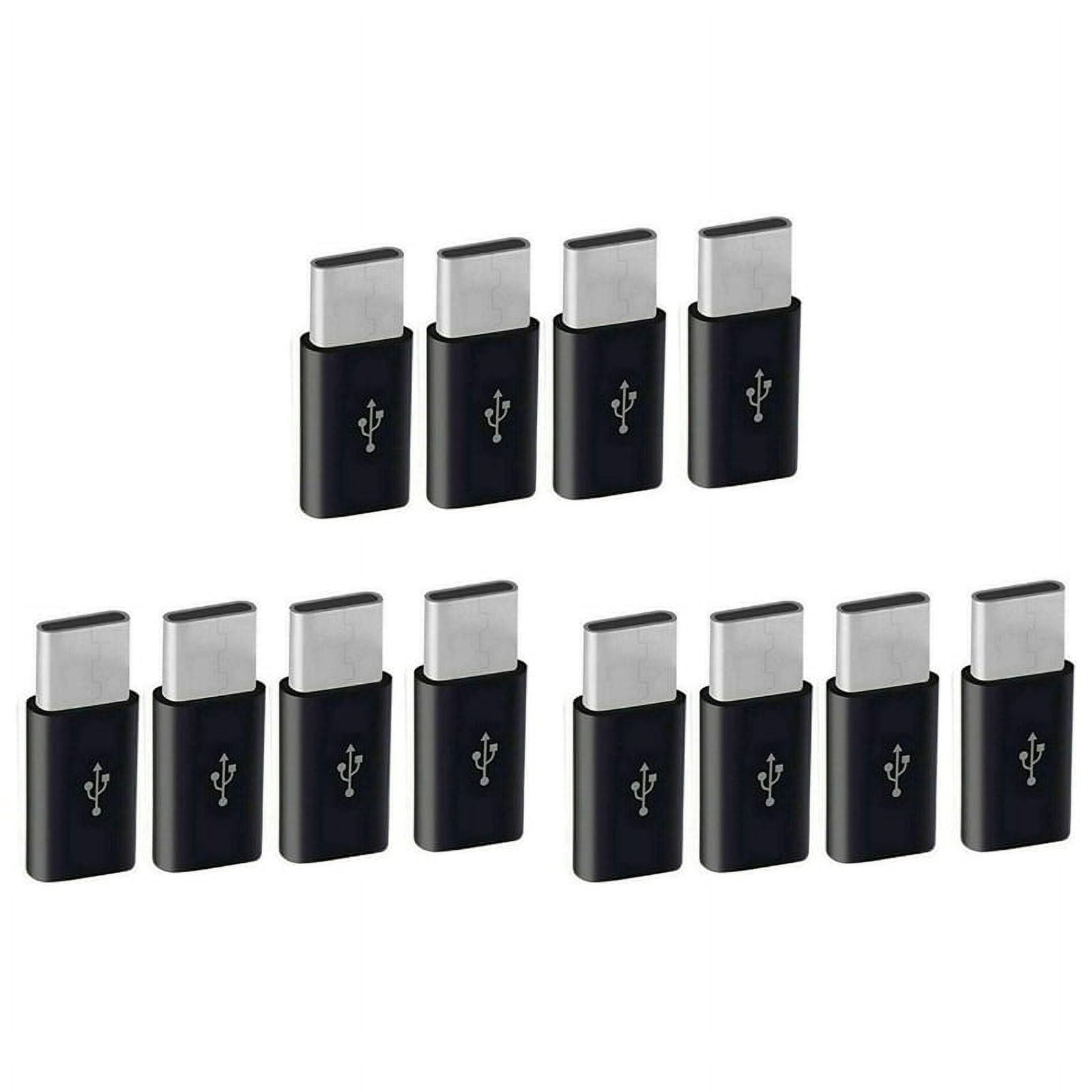 12x Micro-USB to Usb C Adapter, Mini to Typec Charging Adapter, Usb Type C Adapter Conversion ...