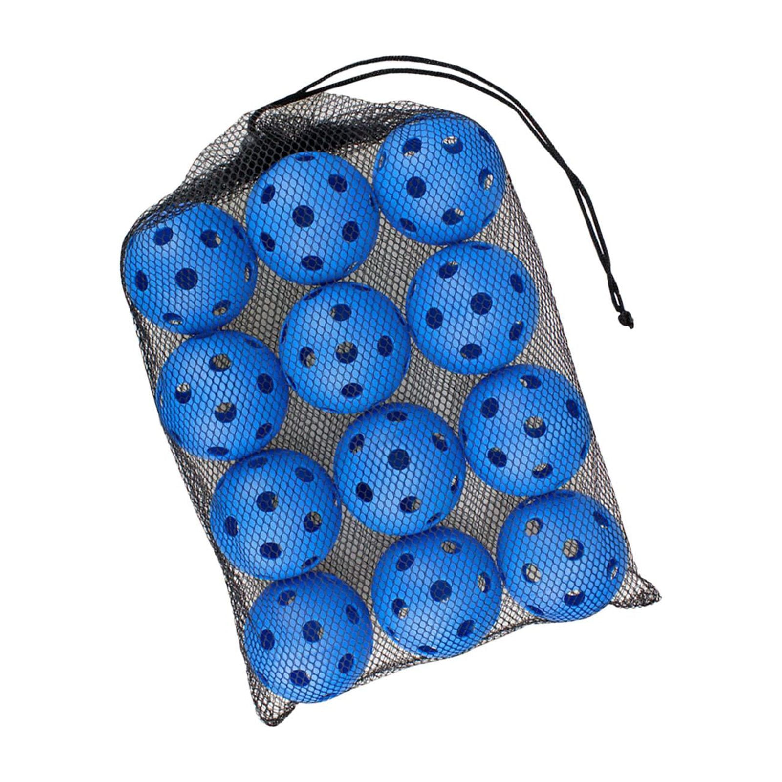 12x Pickleball Balls Standard 26 Holes Professional Durable Golf Hollow ...